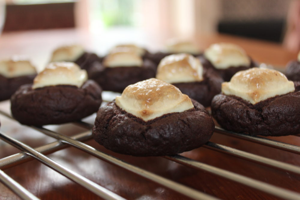 White Chocolate Cookies - Vintage Recycled