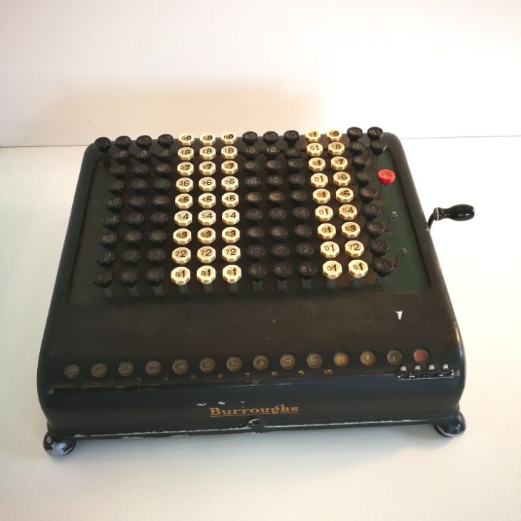 Burroughs adding machine - Vintage Recycled