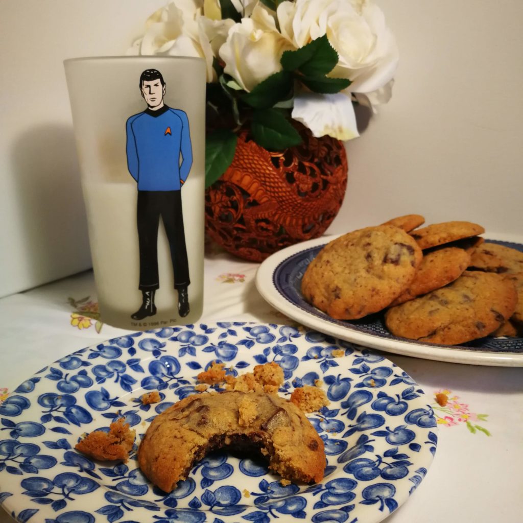Chocolate chip cookies - Vintage Recycled