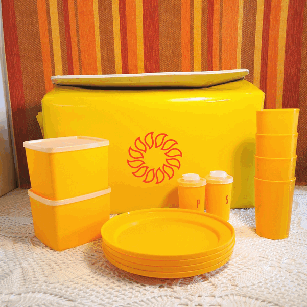 80’s Tupperware Picnic Set - Vintage Recycled