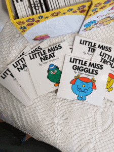 Little Miss Library - Vintage Recycled