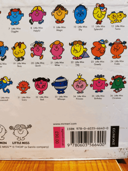 Little Miss Library - Vintage Recycled